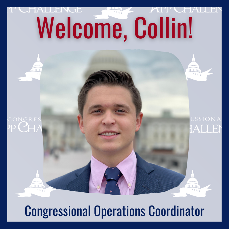 Collin Allen to head Hill Relations at the Congressional App Challenge.